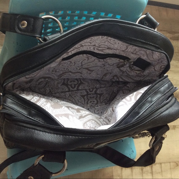 Bella Russo | Bags | Bella Russo Black Purse | Poshmark